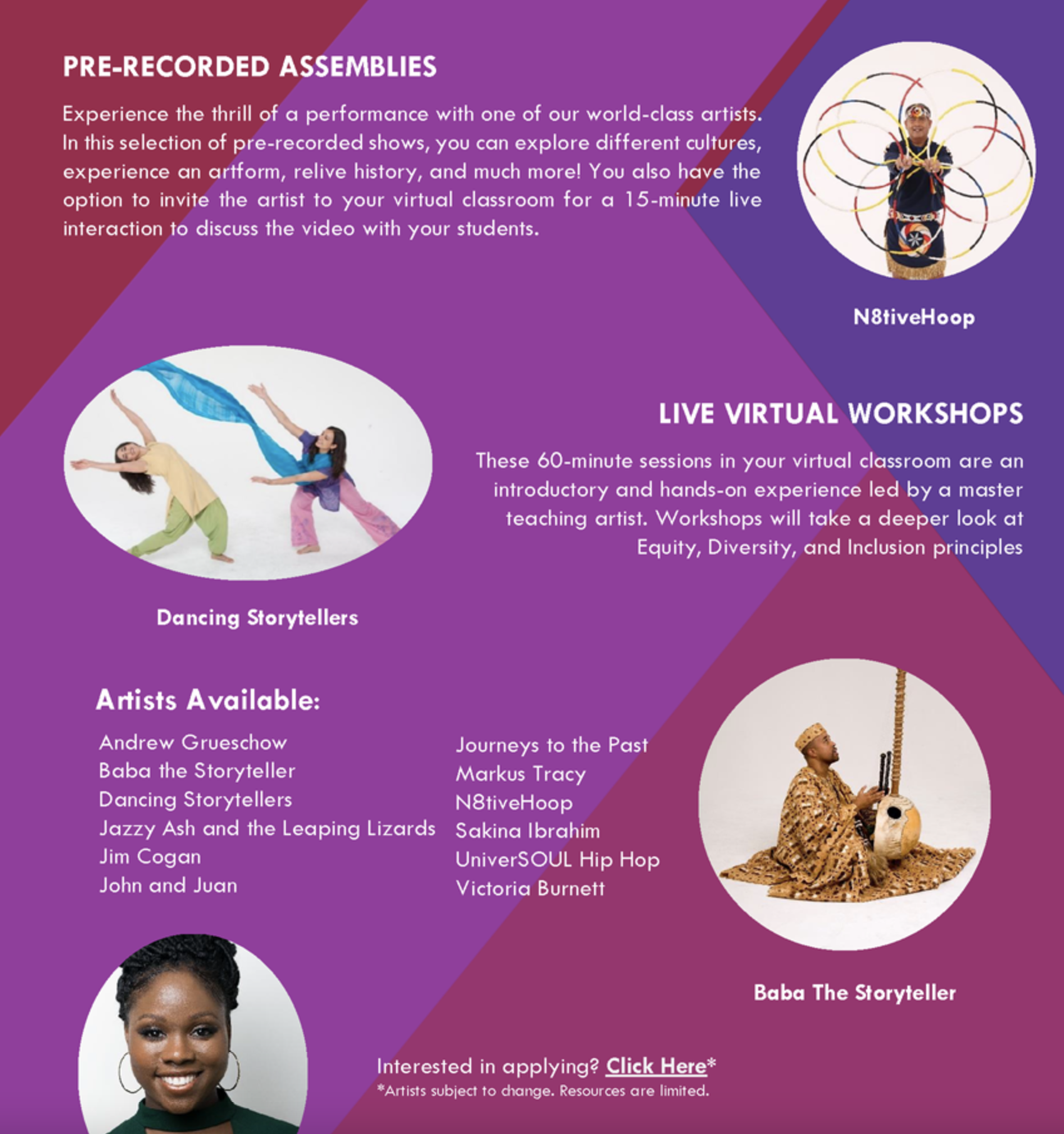 dancingstorytellers | Dance and theater for the whole family